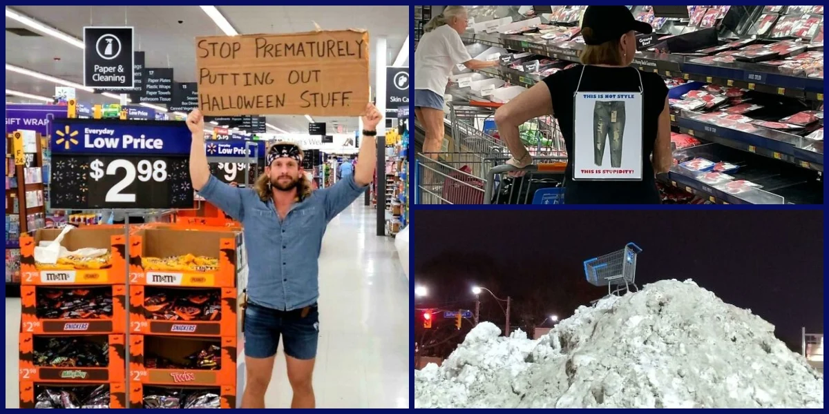 Most Bizarre Photos Of People Captured at Walmart